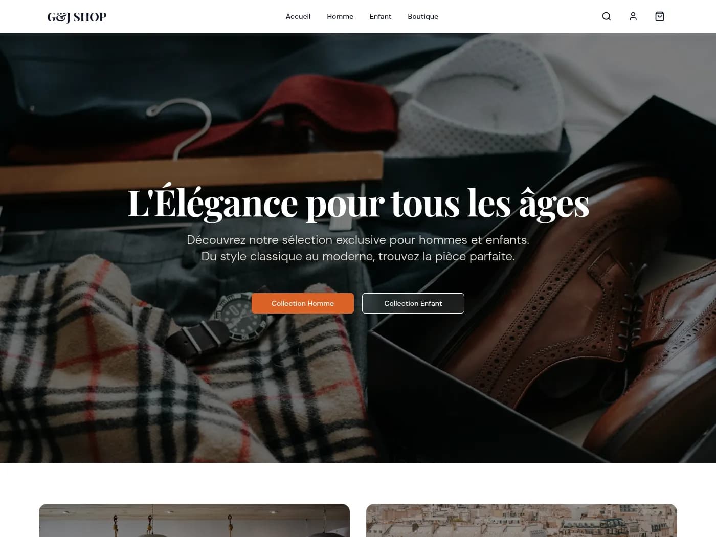 Gentleman & Junior Shop