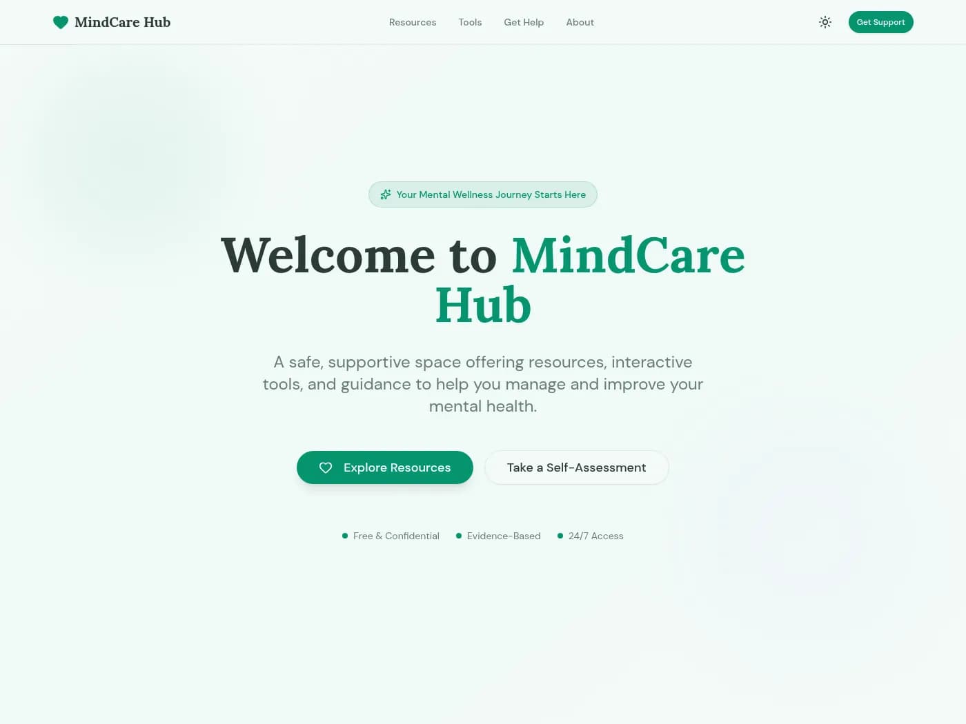 MindCare Hub