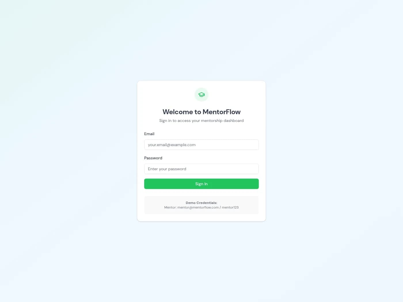 MentorFlow: A Complete Mentorship Web Platform for Data Analyst Students