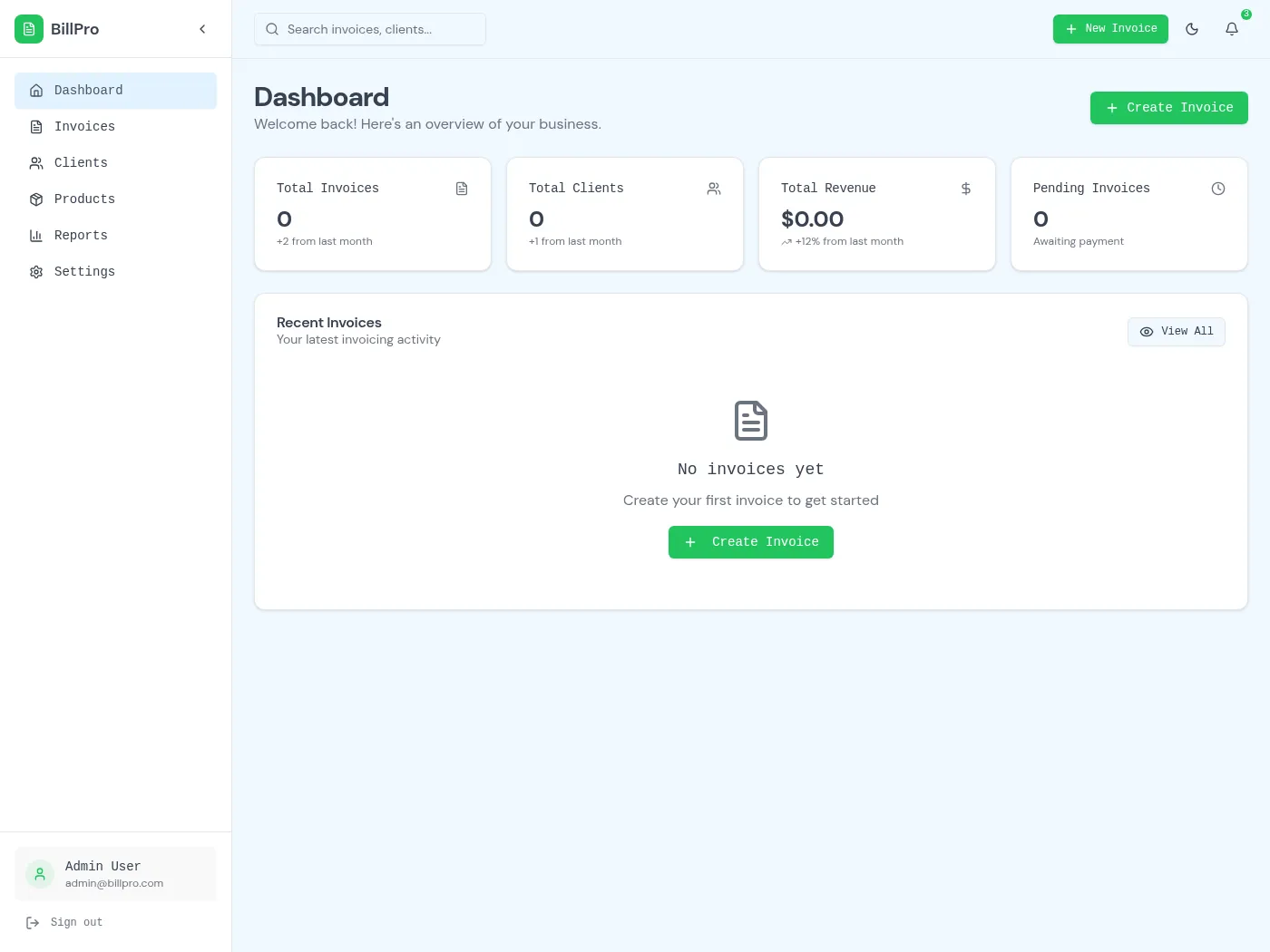 Comprehensive MERN Billing Software Solution