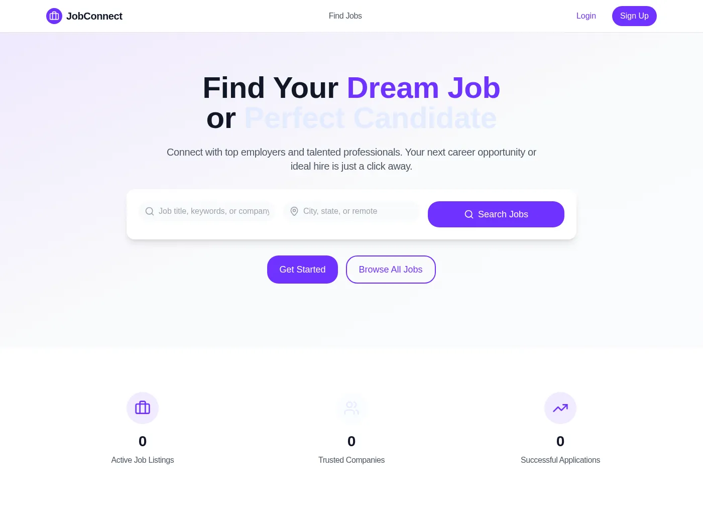 MERN Job Portal Platform with Role-Based Access and Application Tracking