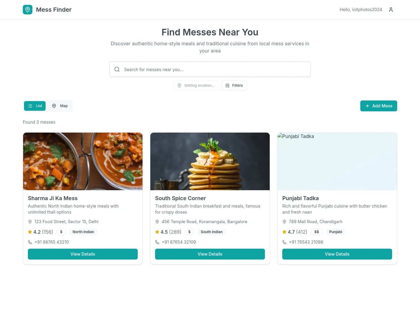 Mess Finder: Discover Local Messes Nearby