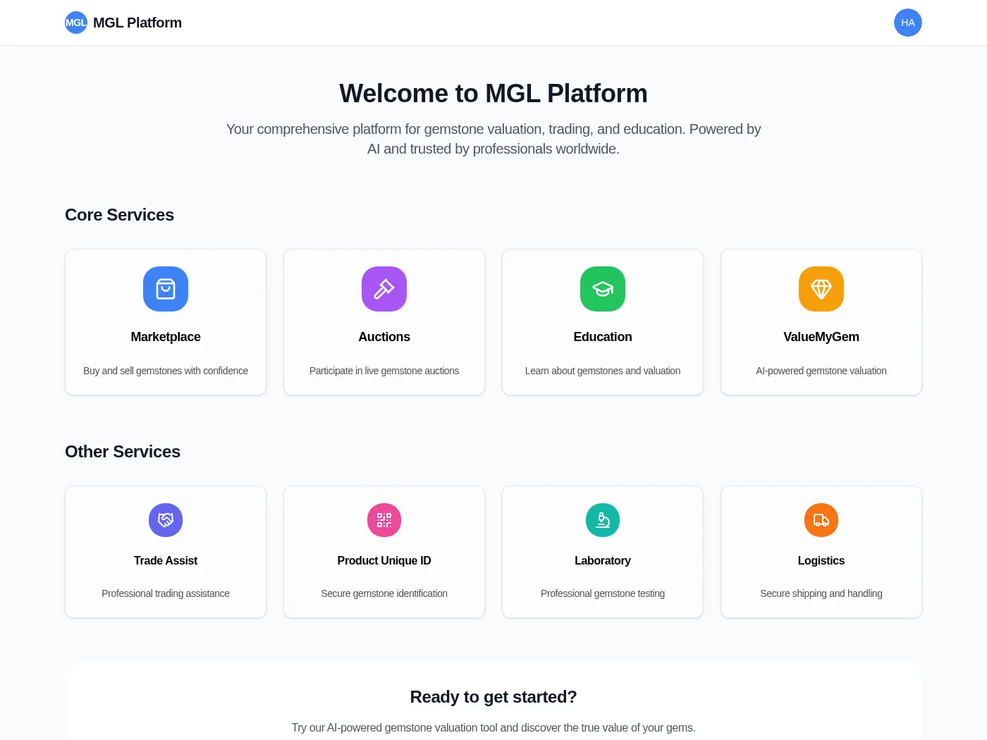 MGL Platform MVP