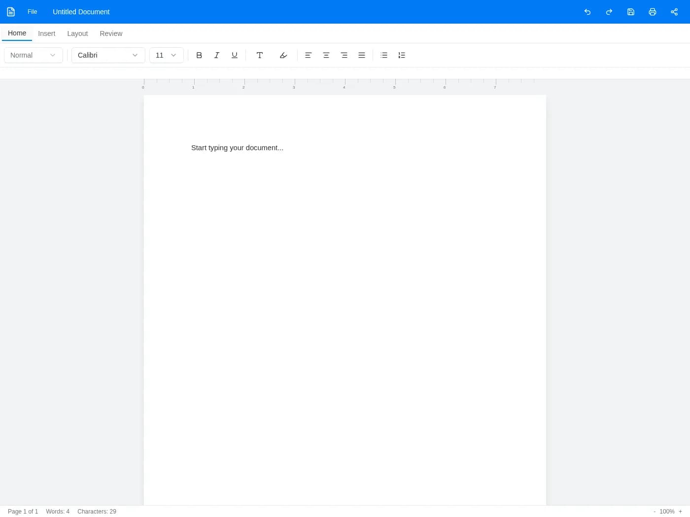 Word Processor Pro – Microsoft Word Clone