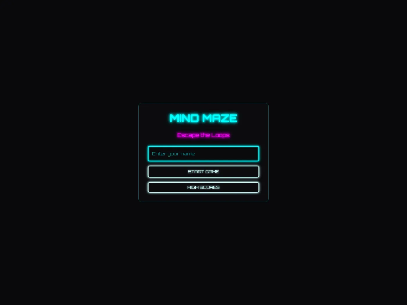 Mind Maze – Escape the Loops: 2D Interactive Puzzle Game