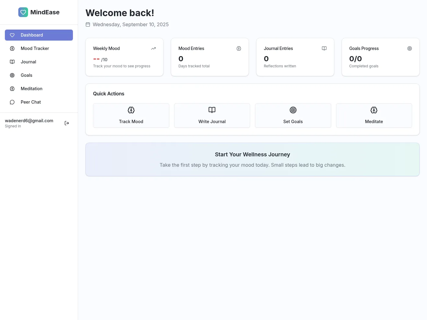 MindEase – Mental Health & Wellness Platform for Students