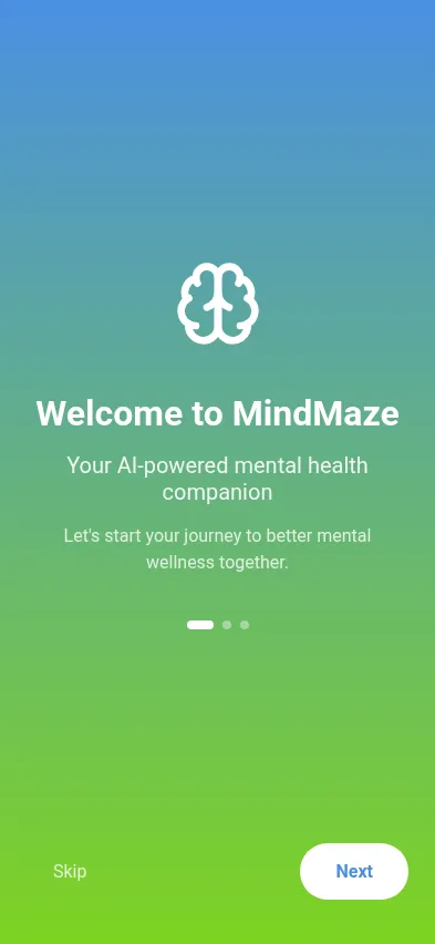 MindMaze: AI-Powered Mental Health Companion