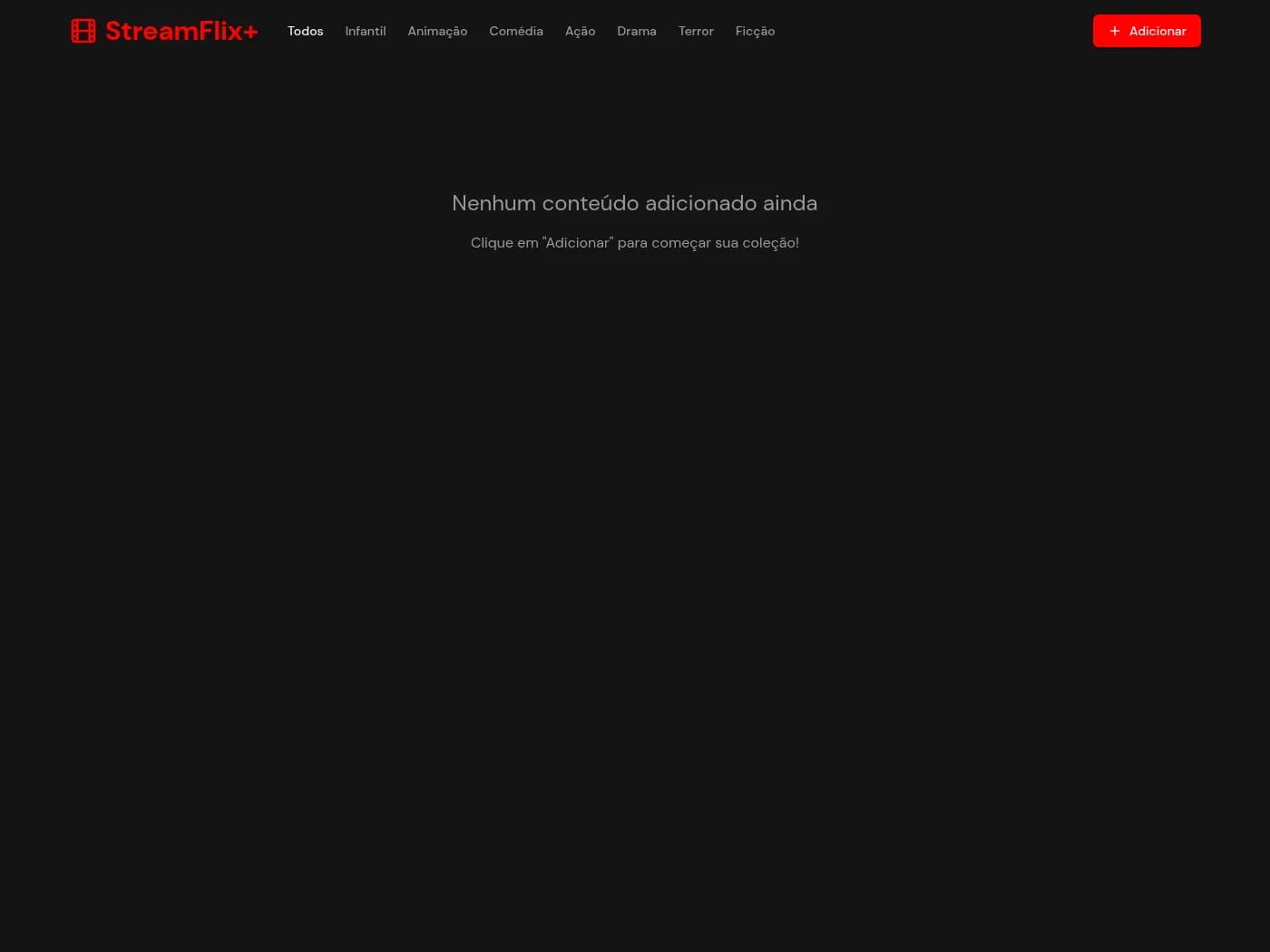 Minha Netflix Pessoal – Organizador de Filmes e Séries