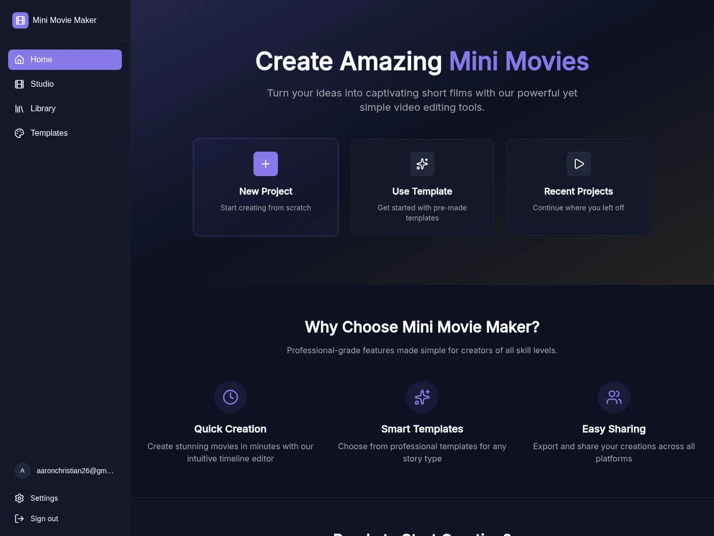 Mini Movie Maker