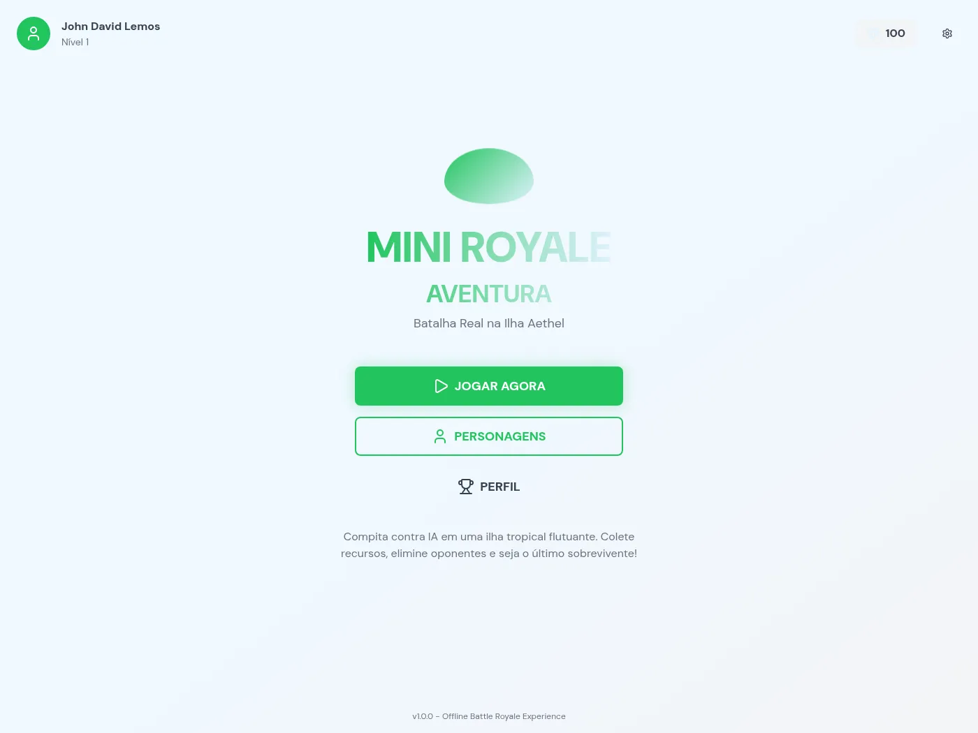 Mini Royale Aventura: Offline Battle Royale Experience