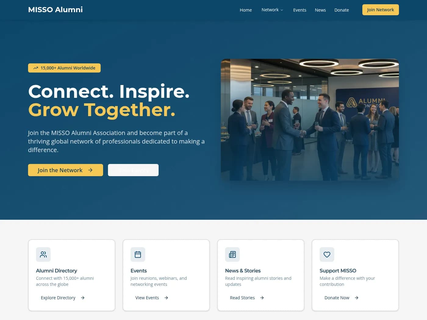 MISSO Alumni Association Portal