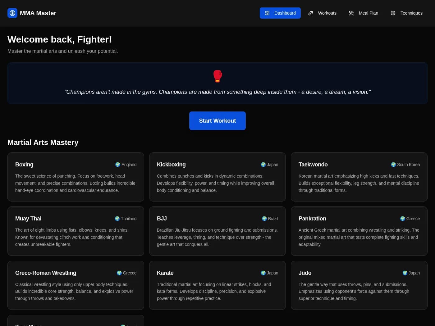 MMA Master: Ultimate Mixed Martial Arts Companion