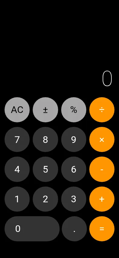 Mobile Calculator App