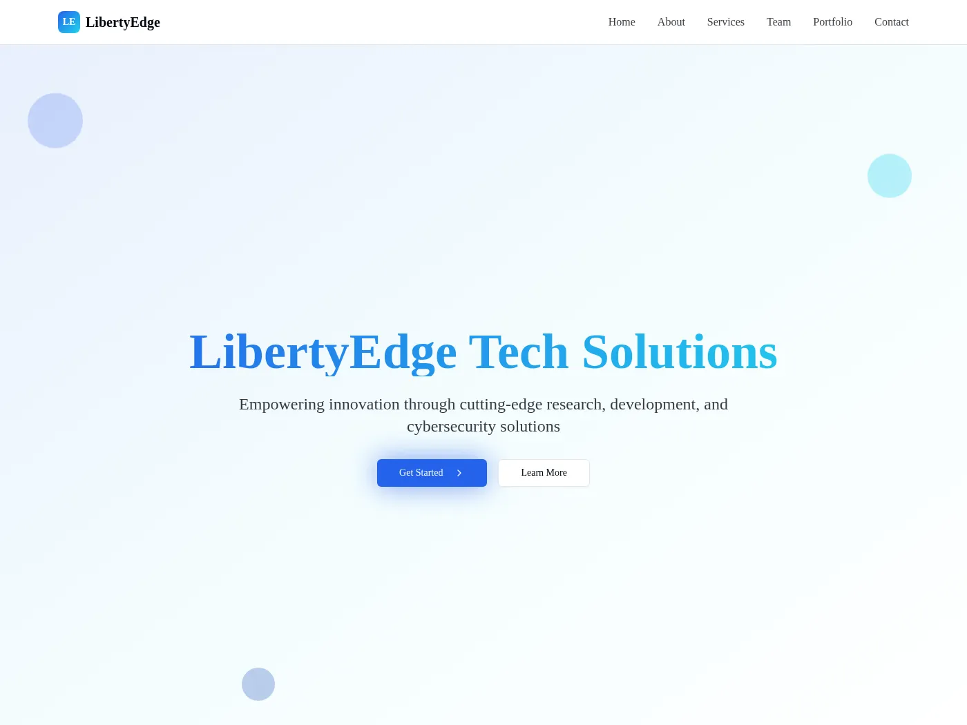 Modern Company Website with Next.js and Tailwind