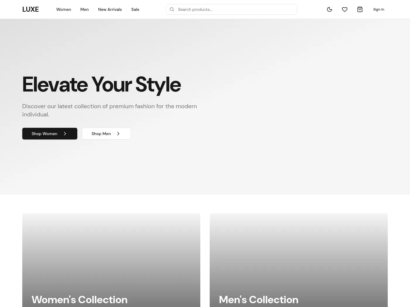 Modern Multi-Vendor Fashion E-Commerce Platform