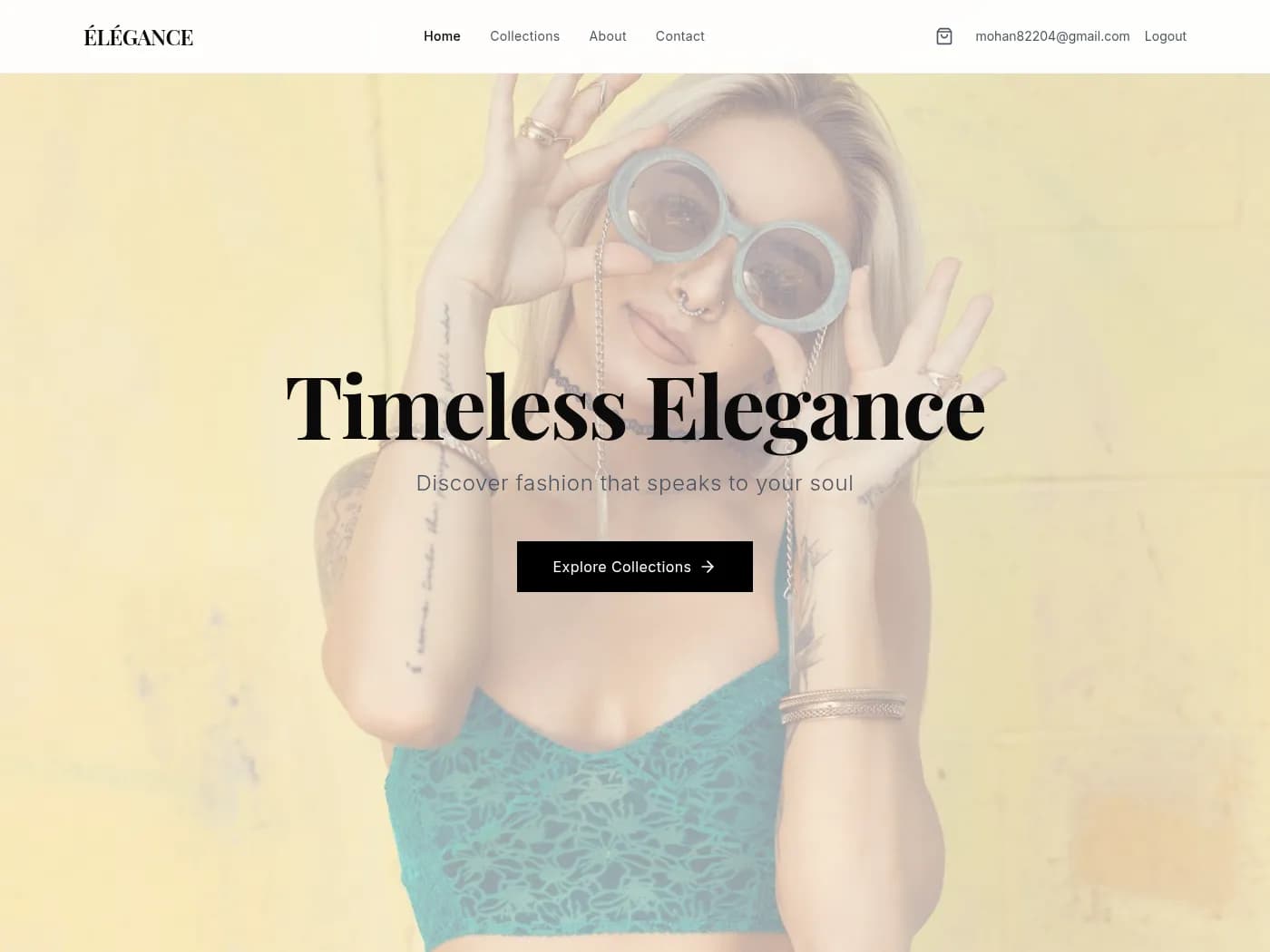 Modern Fashion Store Web Application
