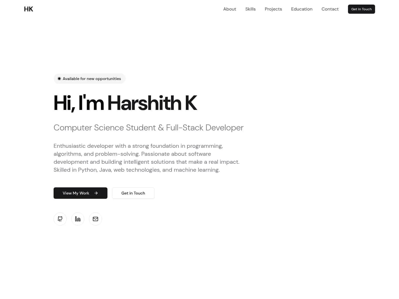Modern Professional Portfolio for Creative Professionals
