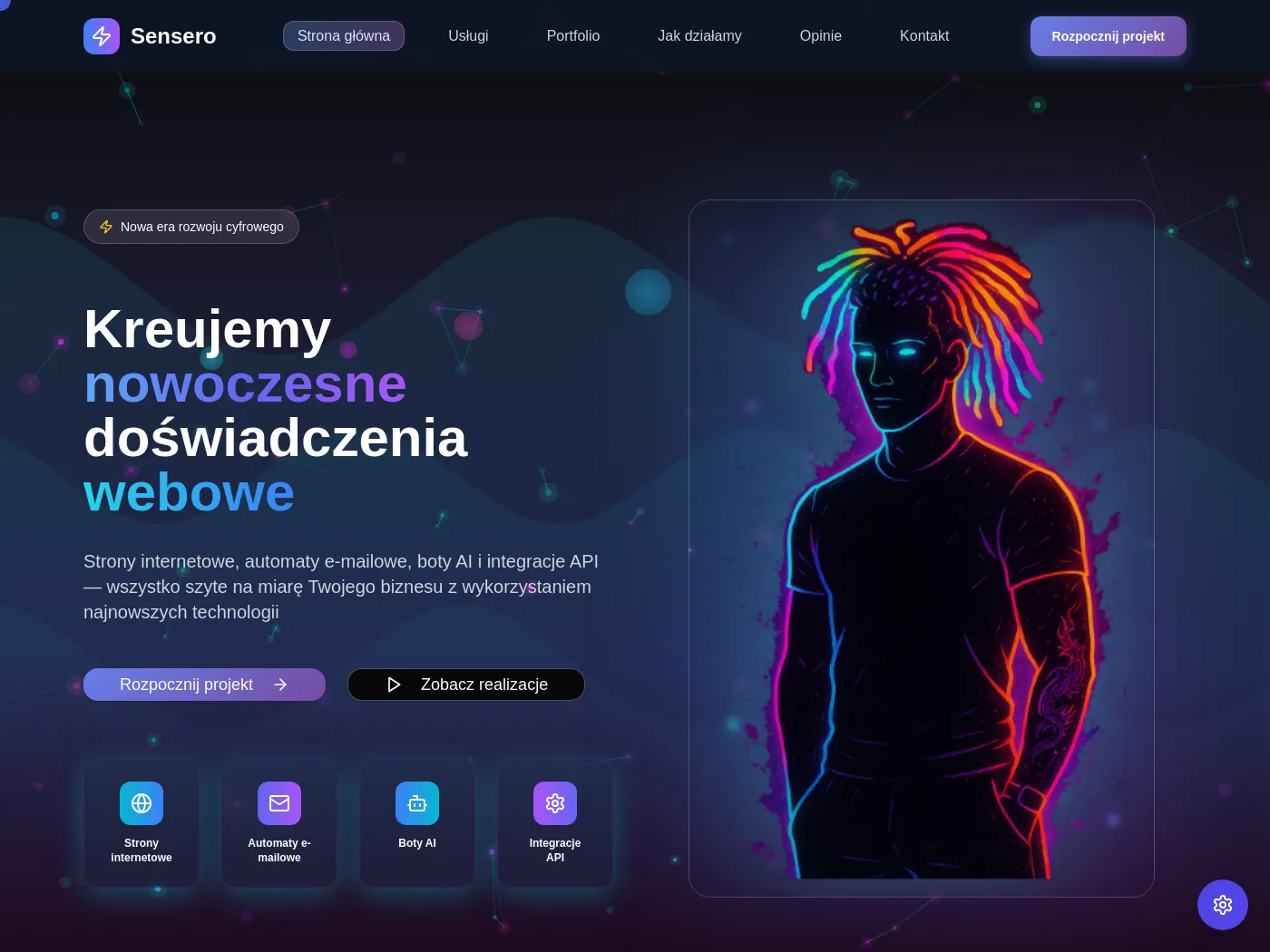 Modern Sensero Clone - Full-Stack CMS Platform
