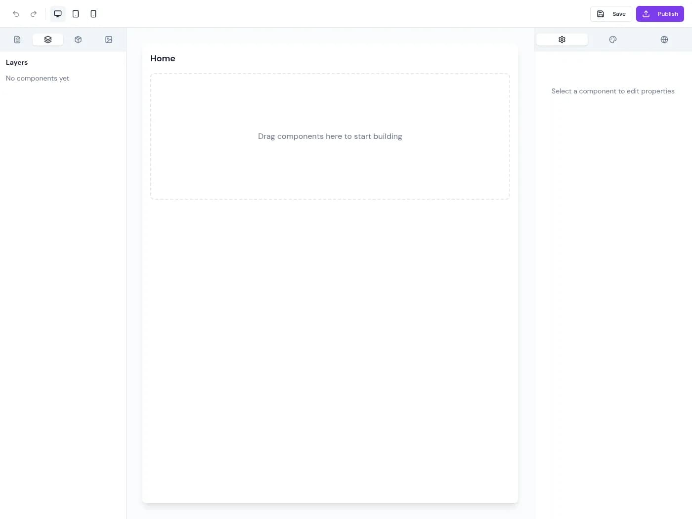 Modern Web App Builder Platform