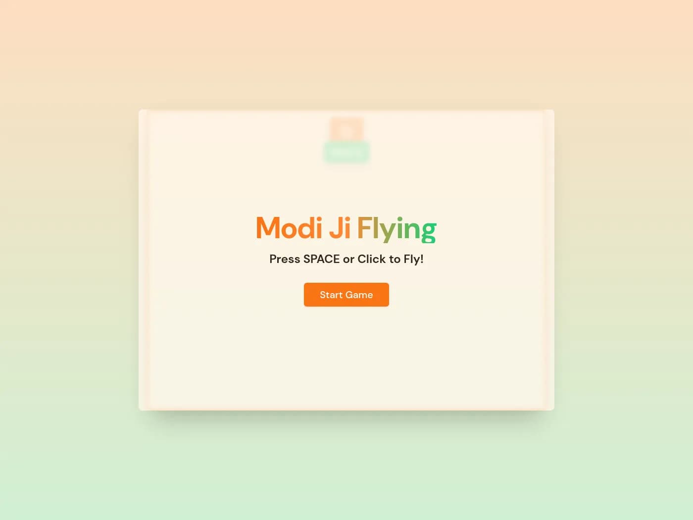 Modi Ji Flying Bird: Flappy Game with Modi Sound Effects