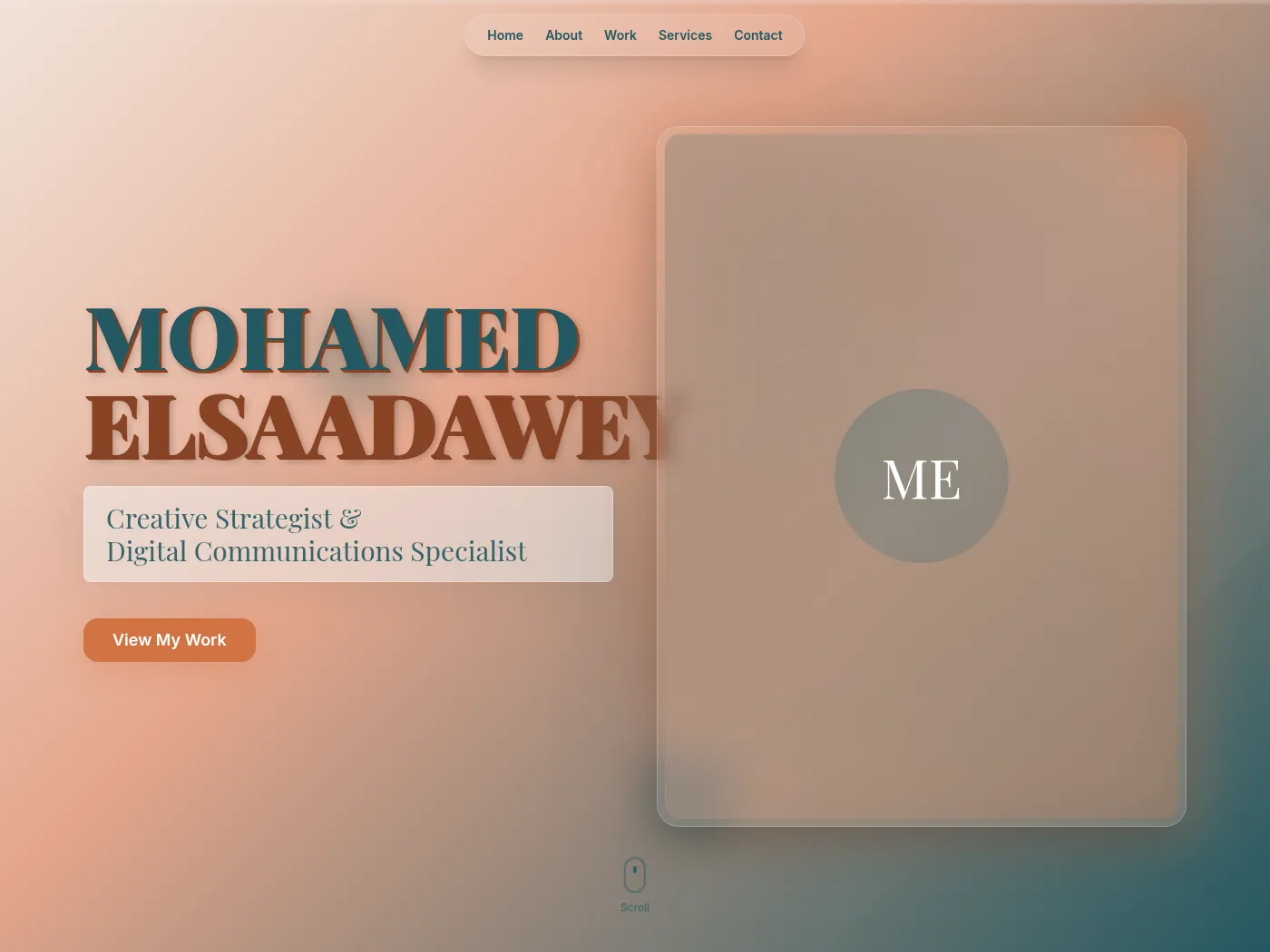 Mohamed ElSaadawey's Cinematic 3D Storytelling Portfolio