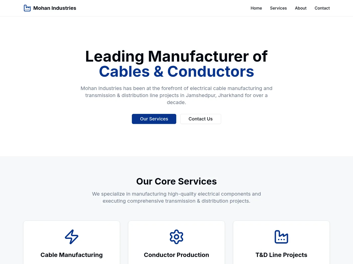 Mohan Industries Official Website