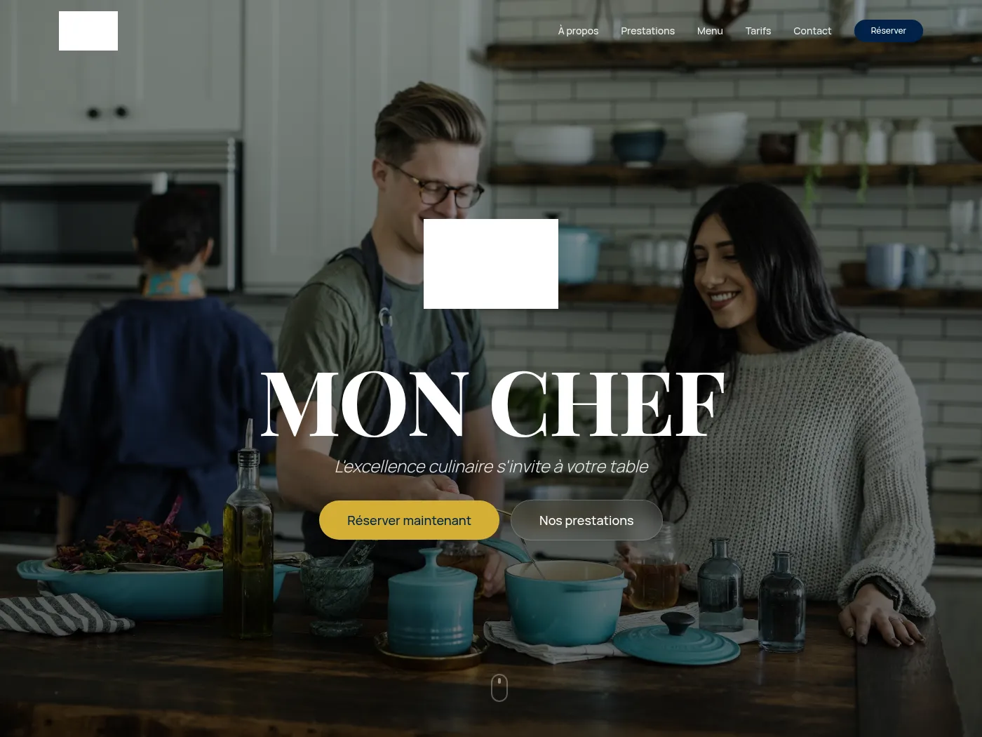 Mon Chef One Page