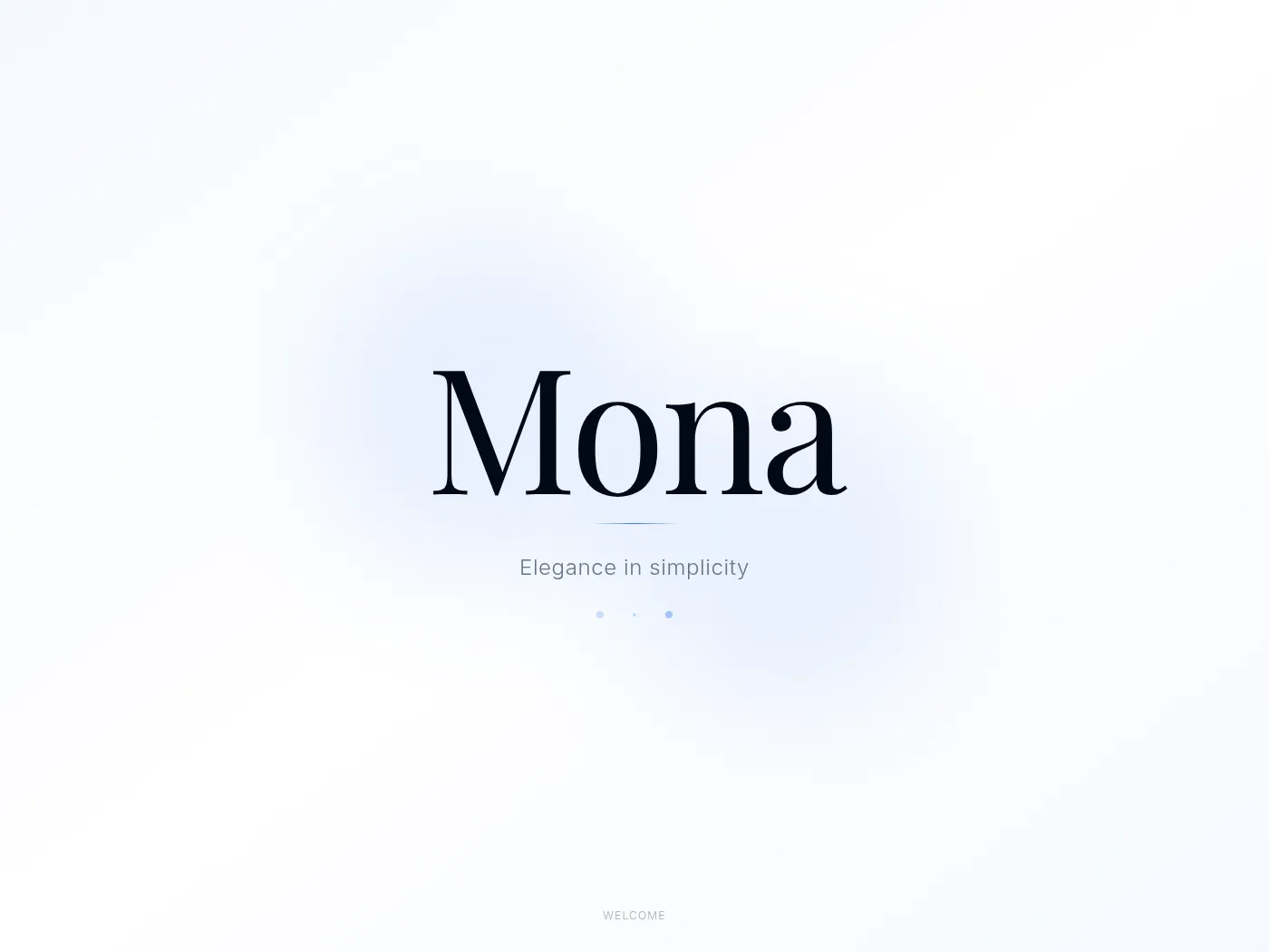 Mona's Personal Simple Website