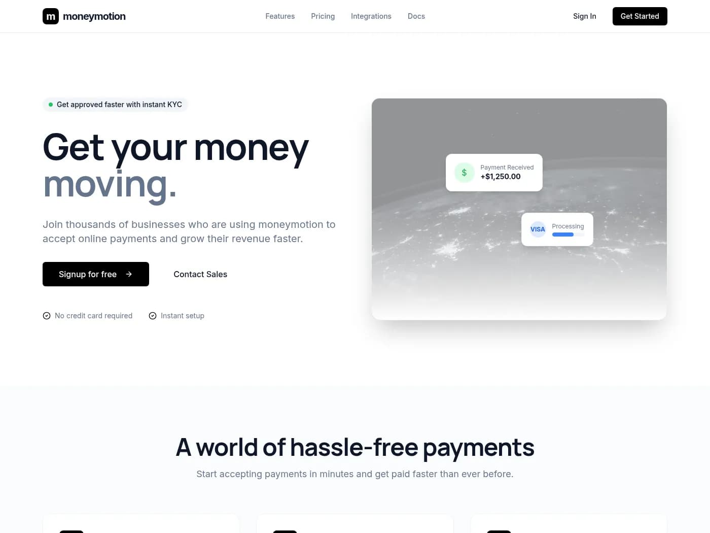 MoneyMotion Exact Web Clone