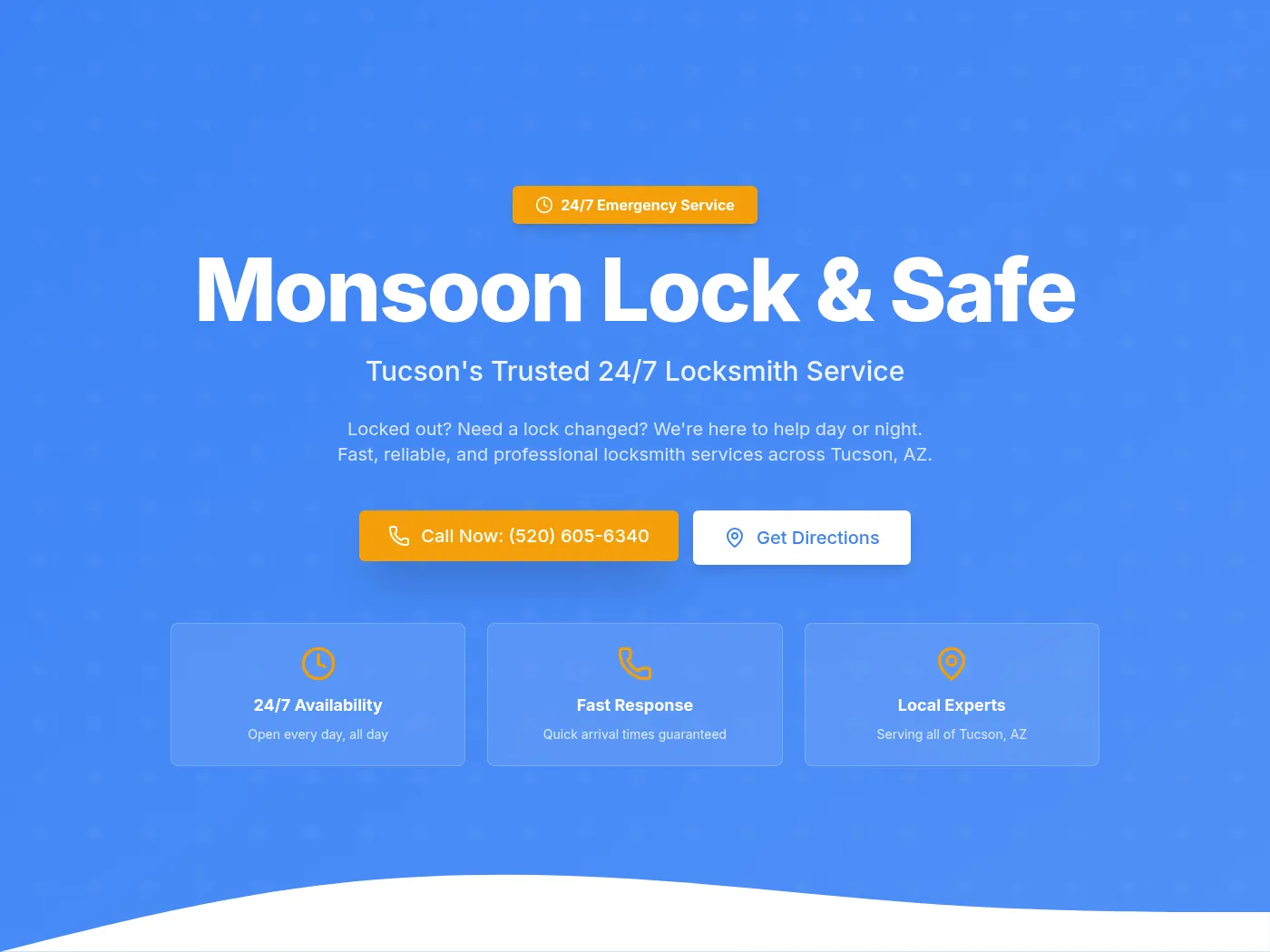 Monsoon Lock & Safe Web Presence