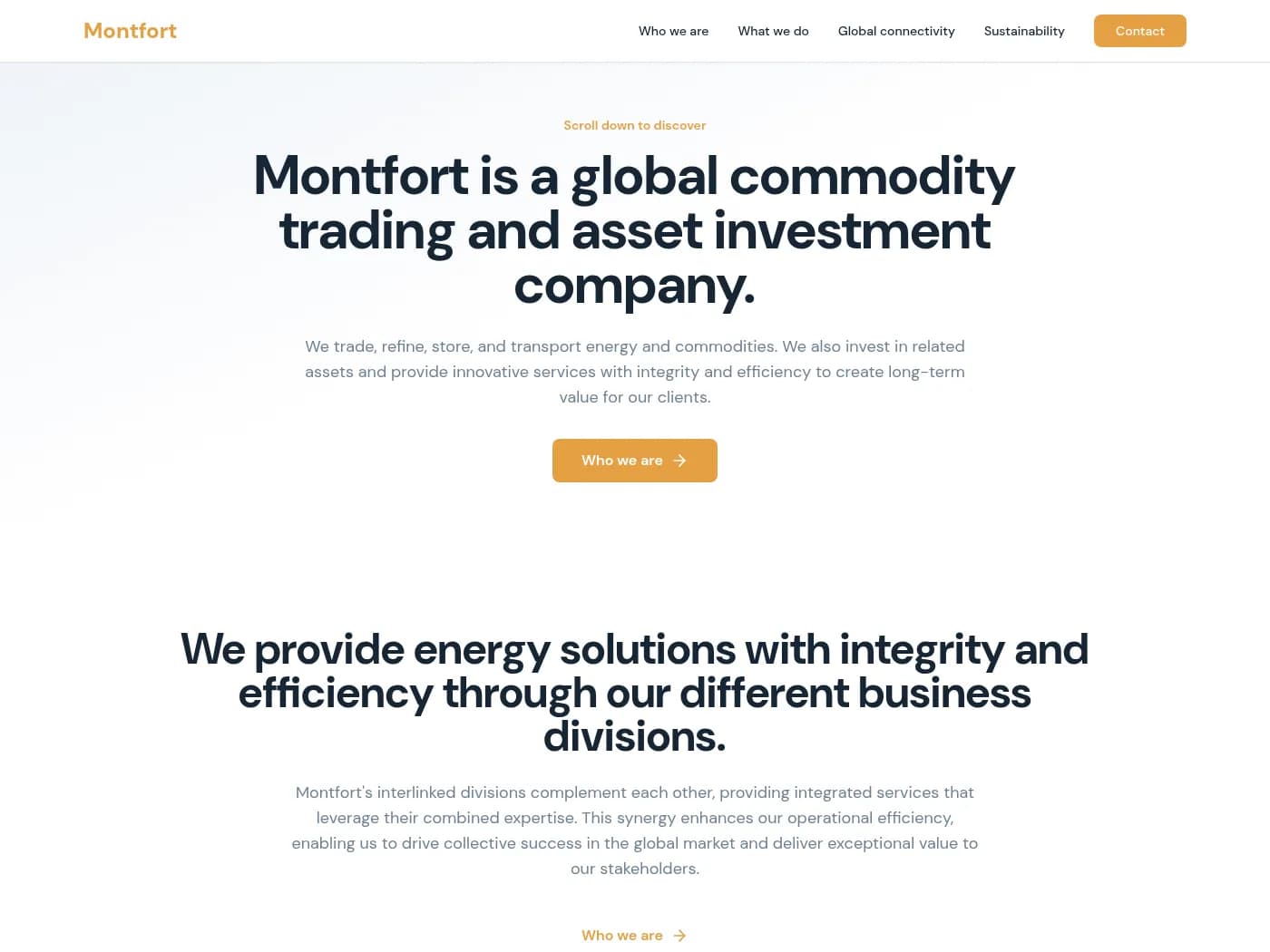 Mont Fort Website Clone