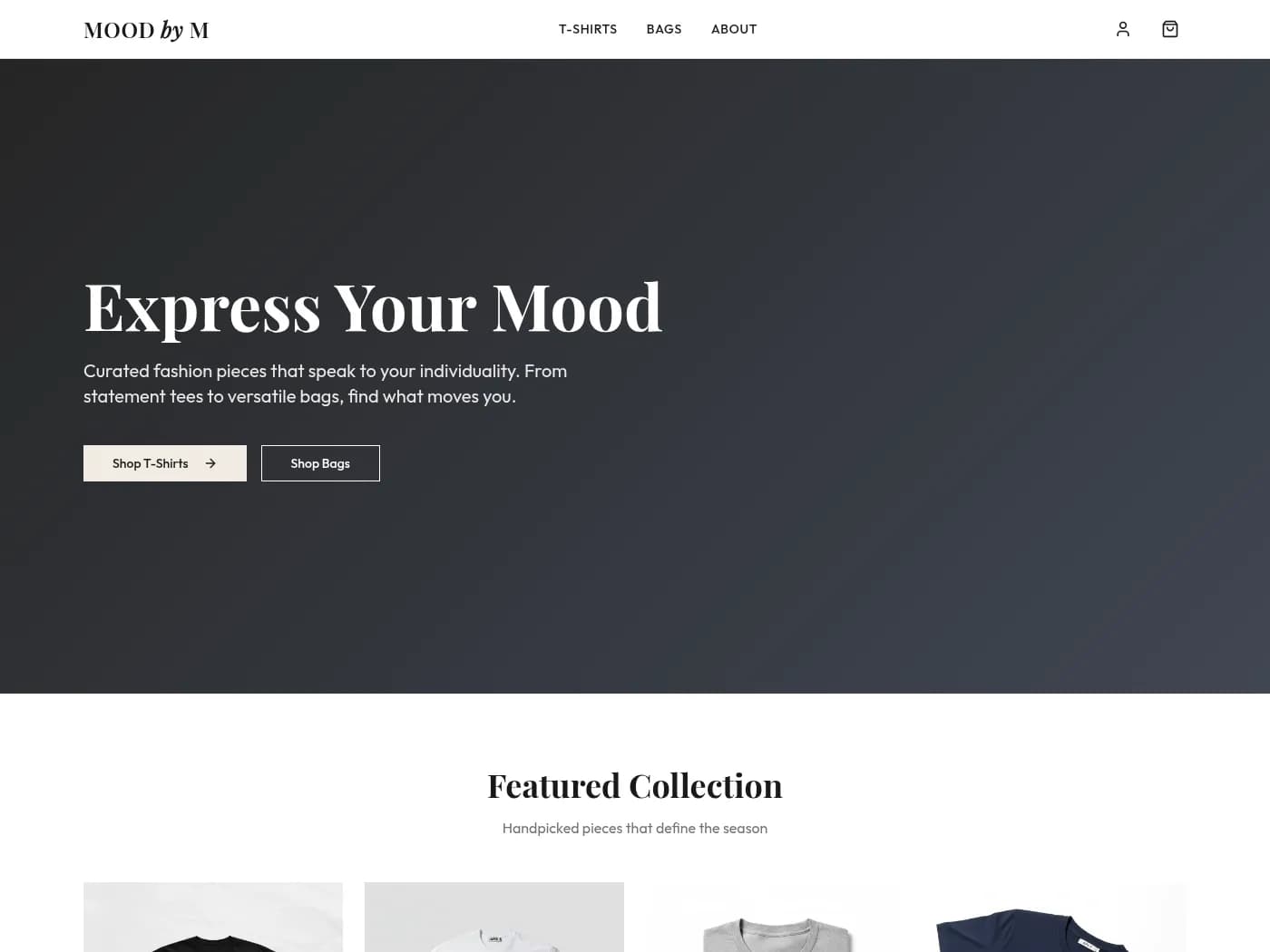 MOOD by M – Online Store for T-Shirts and Bags