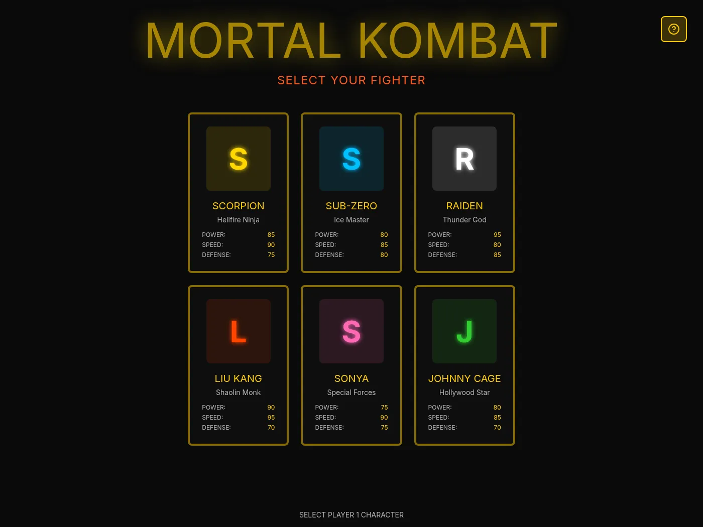 Mortal Kombat PC Clone