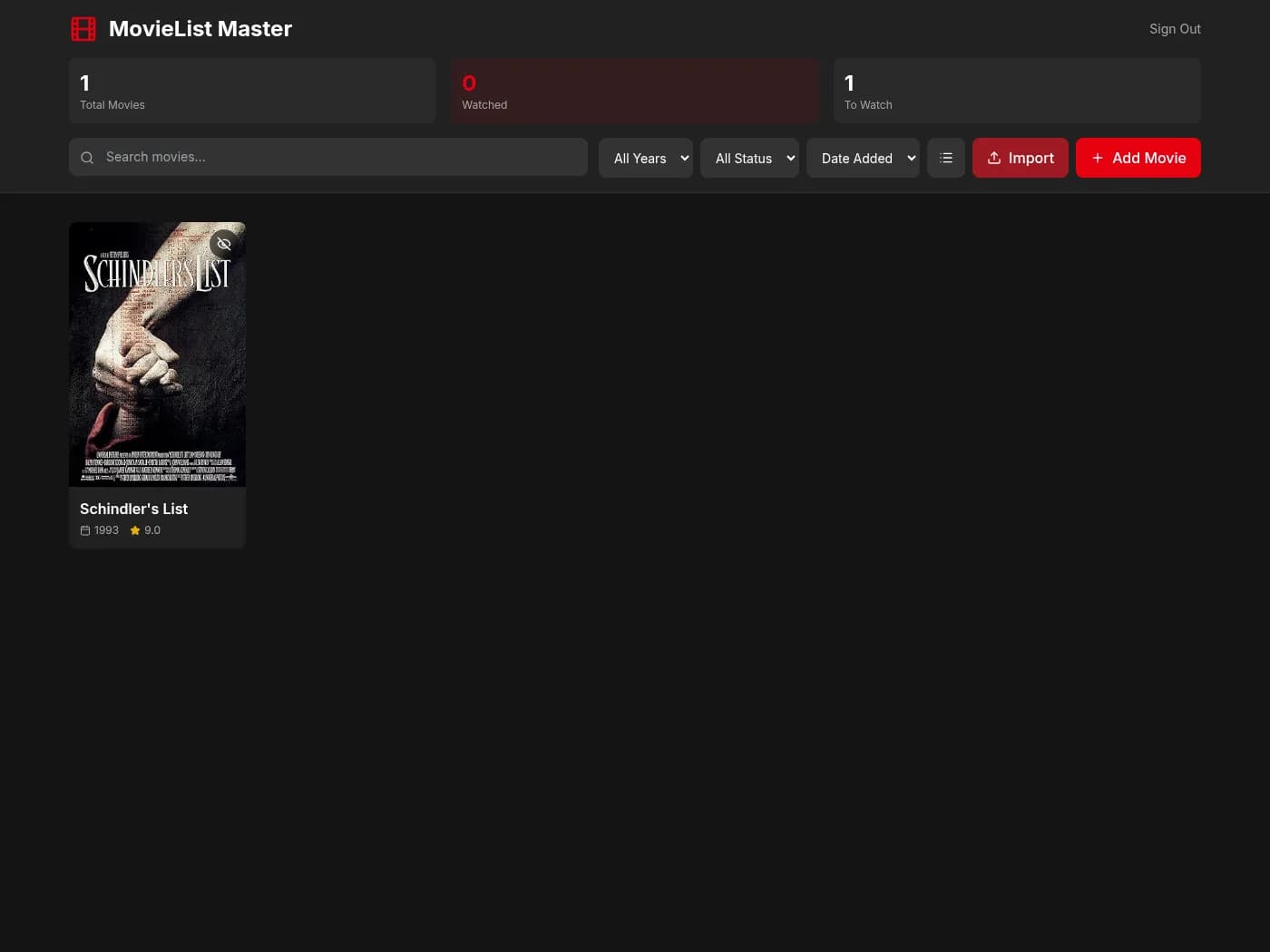 MovieList Master: Intelligent Movie Organizer with IMDB Integration