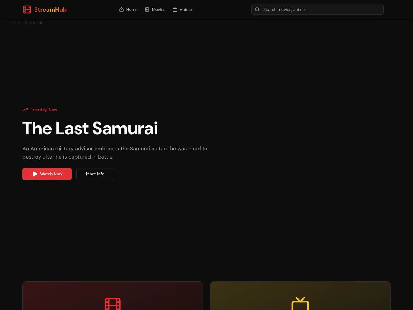 Free Movies & Anime Hub