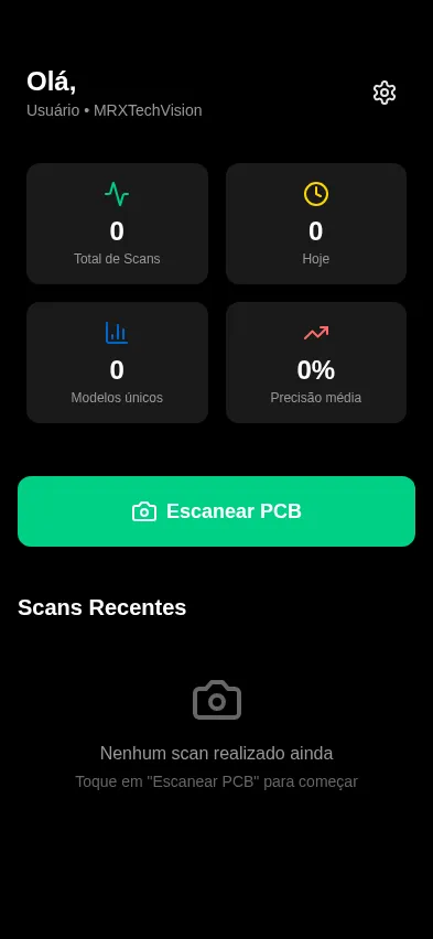MRXTechVision – Mobile AI-driven PCB Recognition & Management App