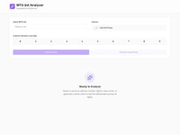 MTG Set Analyzer and Value Visualizer