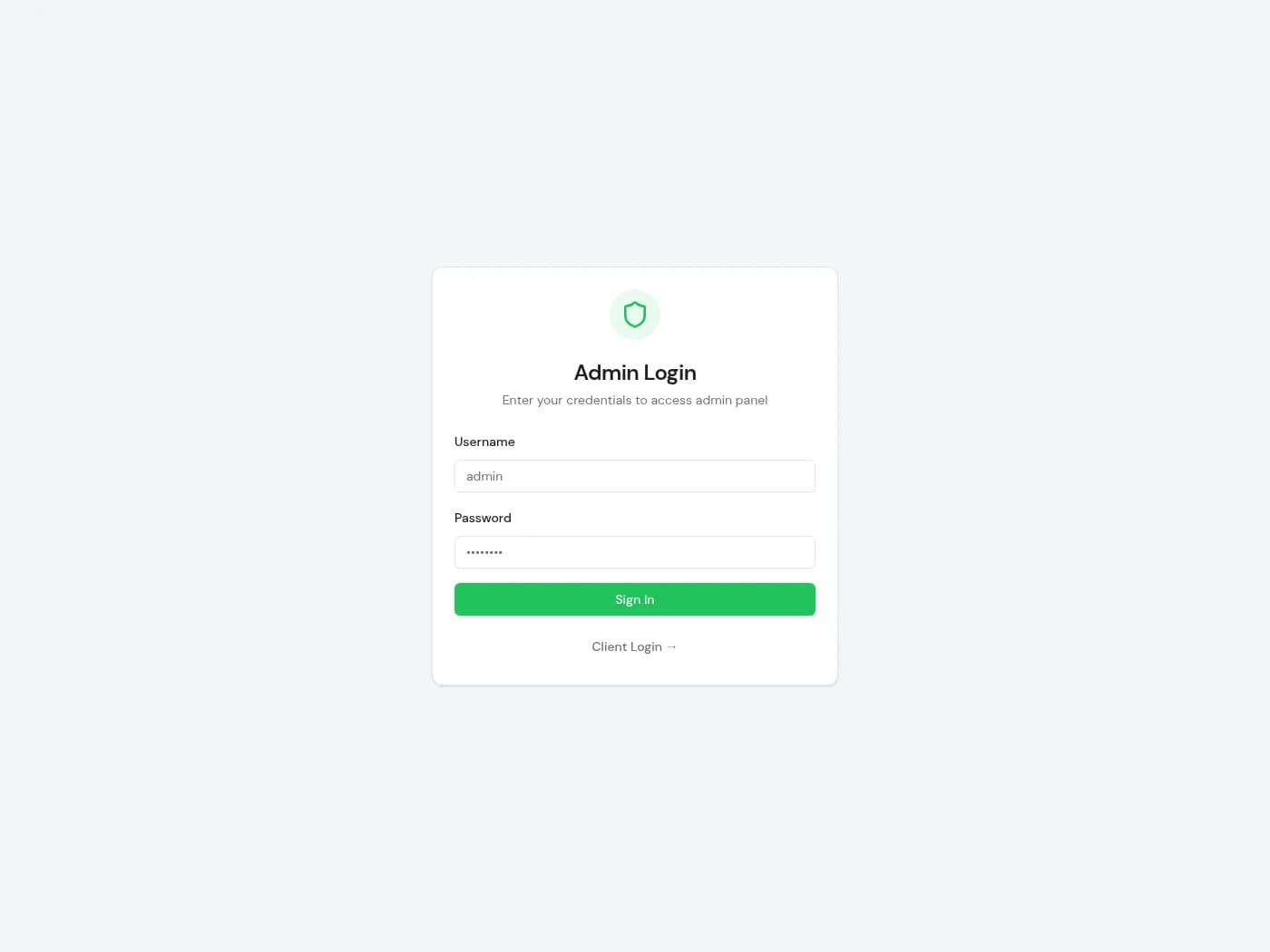 Multi-Client Chatbot Console with Admin and Client Portals