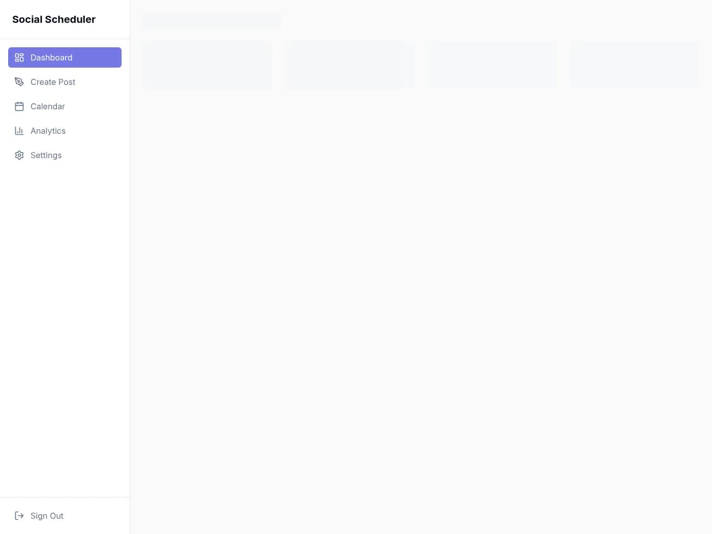 Multi-Platform Social Media Scheduler