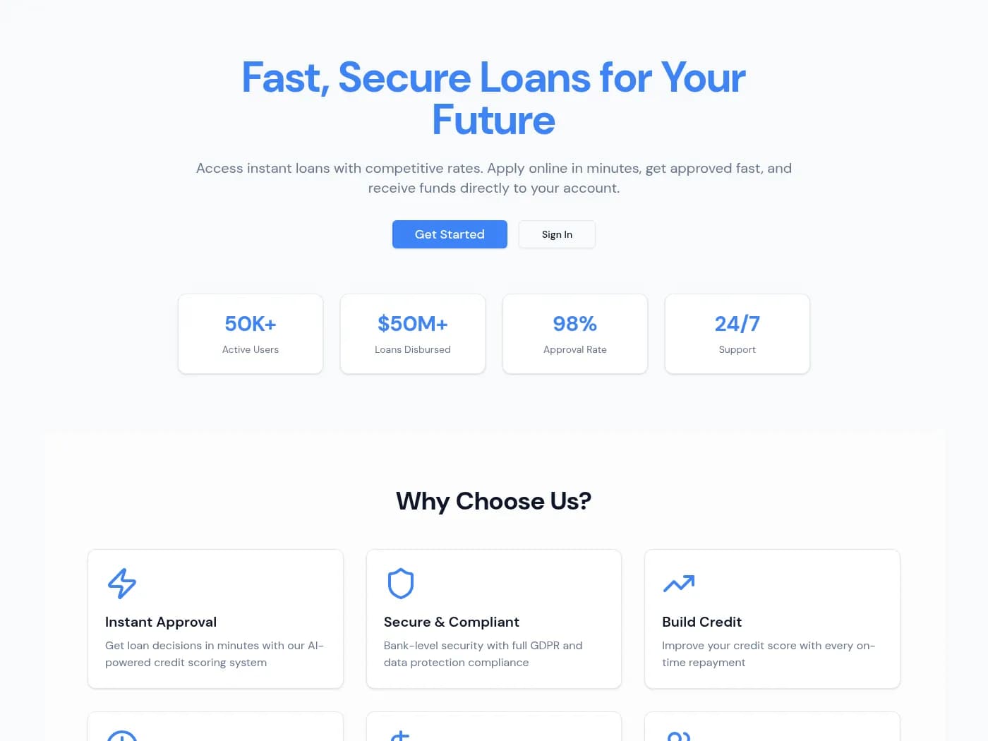 Scalable Multichannel Online Loan Platform for Emerging Markets