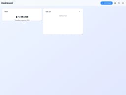 Multilingual Customizable Dashboard Web App (RTL/LTR, Widgets, Theming, No Backend)