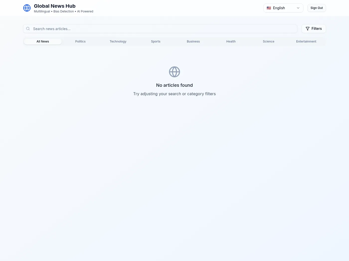 Multilingual News Aggregator with Bias Detection