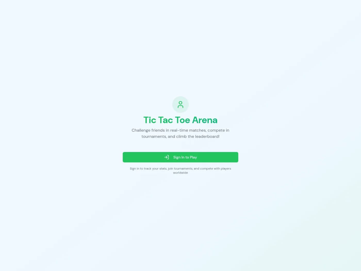 Multiplayer Tic Tac Toe Arena