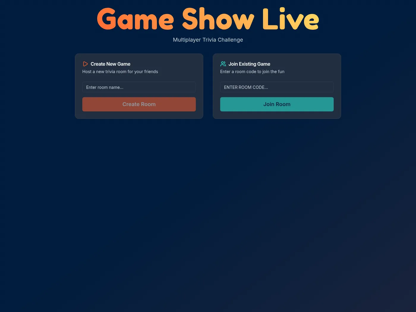 Game Show Live: Multiplayer Trivia Challenge