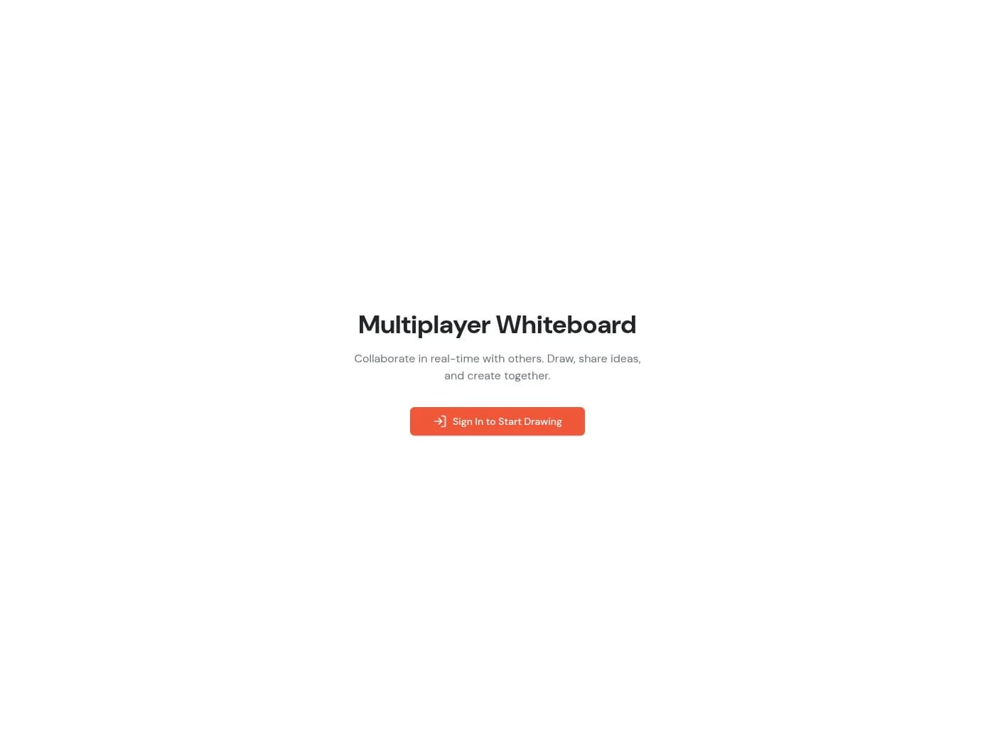 Multiplayer Collaborative Whiteboard