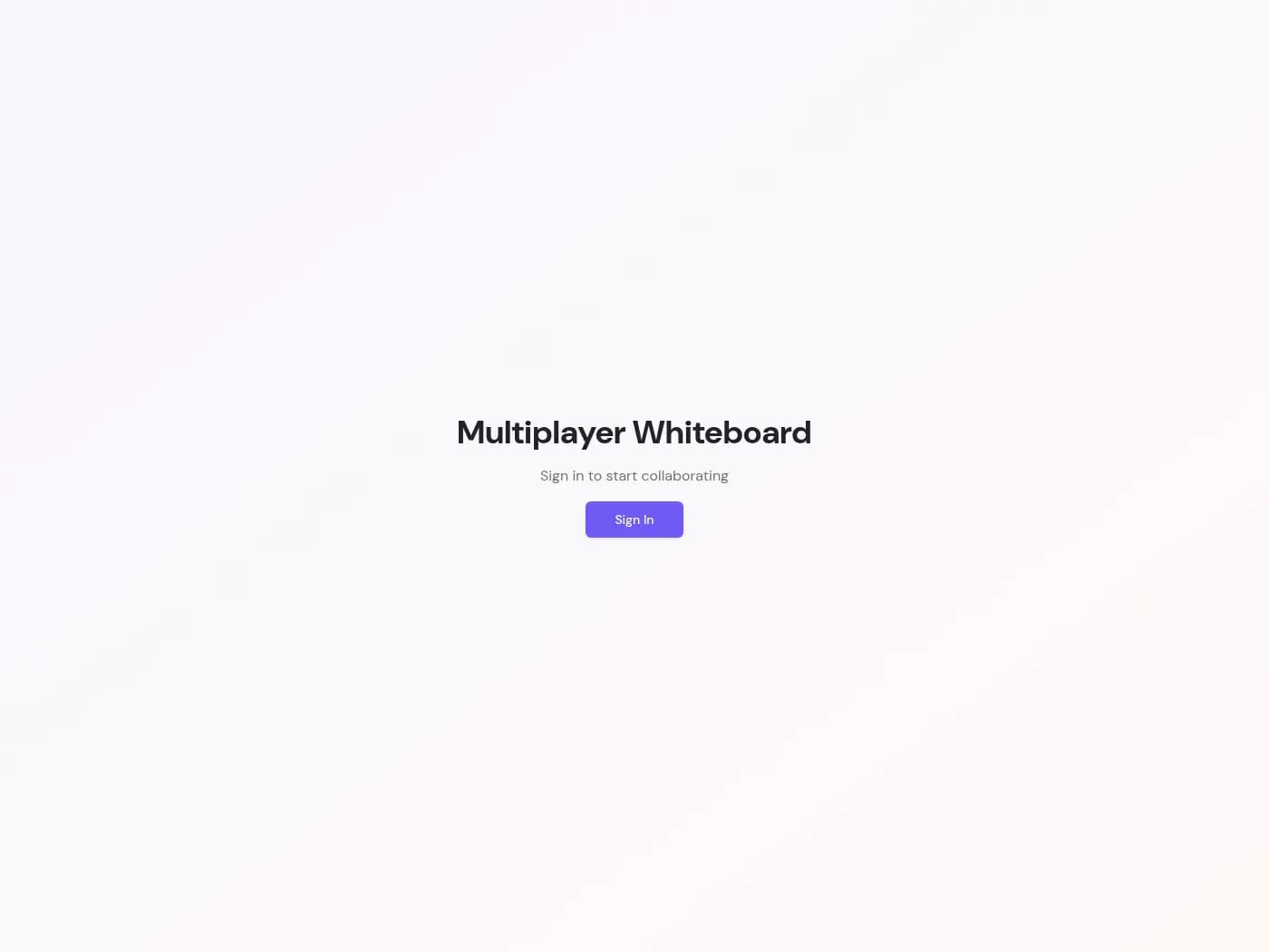 Multiplayer Collaborative Whiteboard