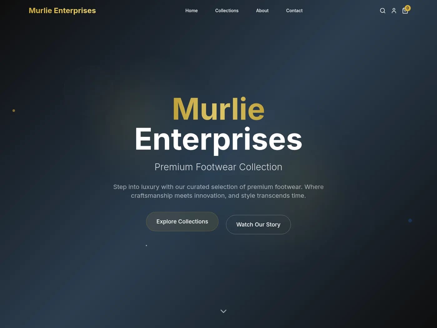 Murlie Enterprises Premium Footwear eCommerce Website