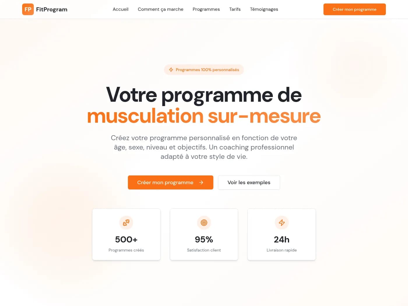 FitProgram Site