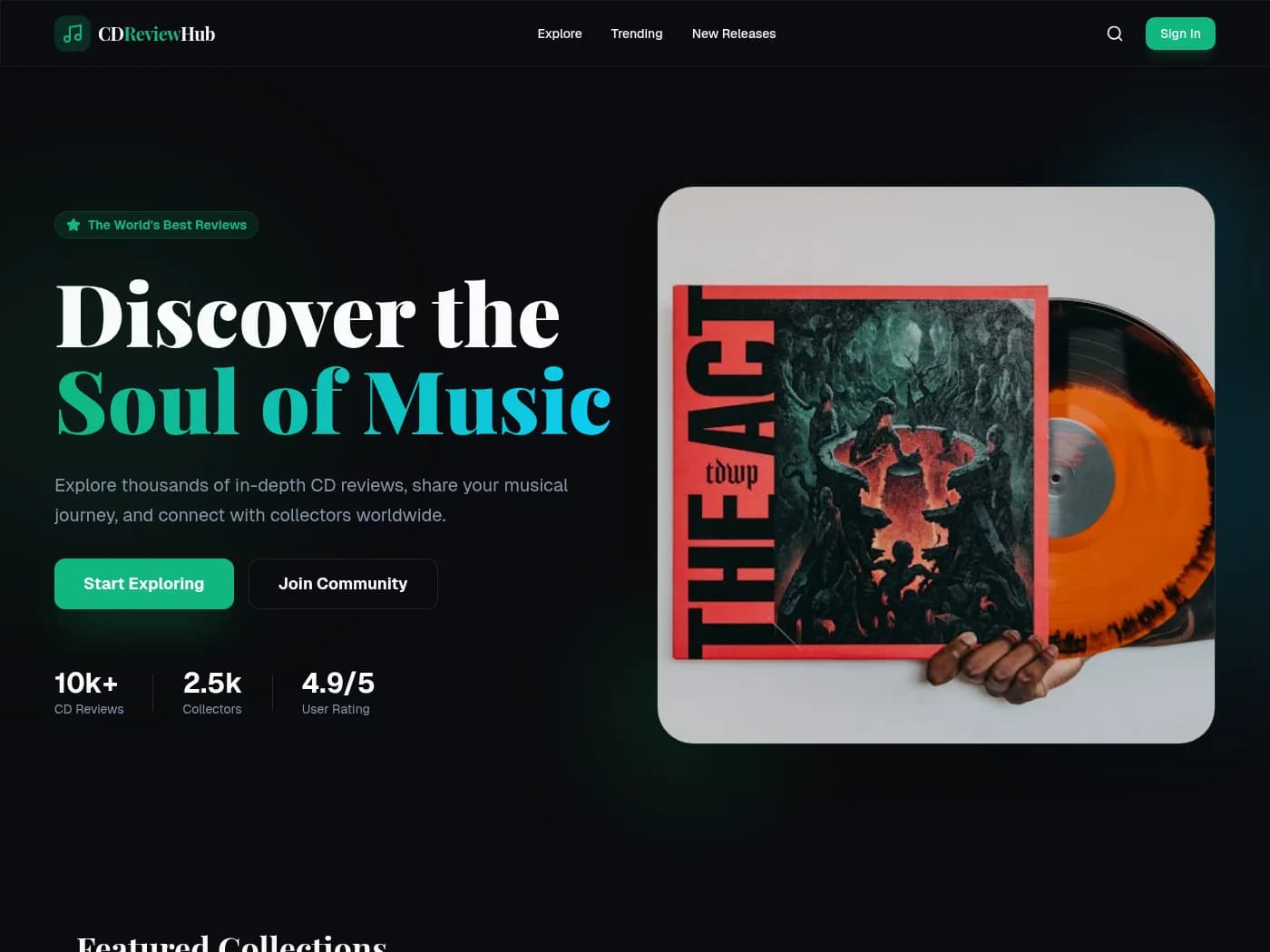 CD Review Hub