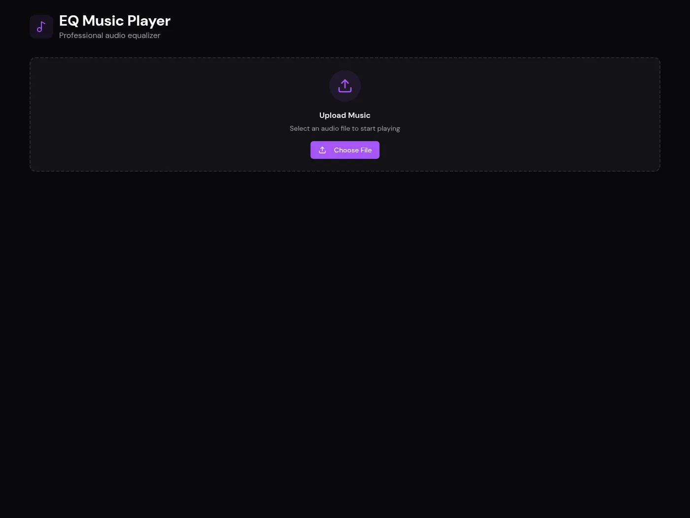 EQ Music Player